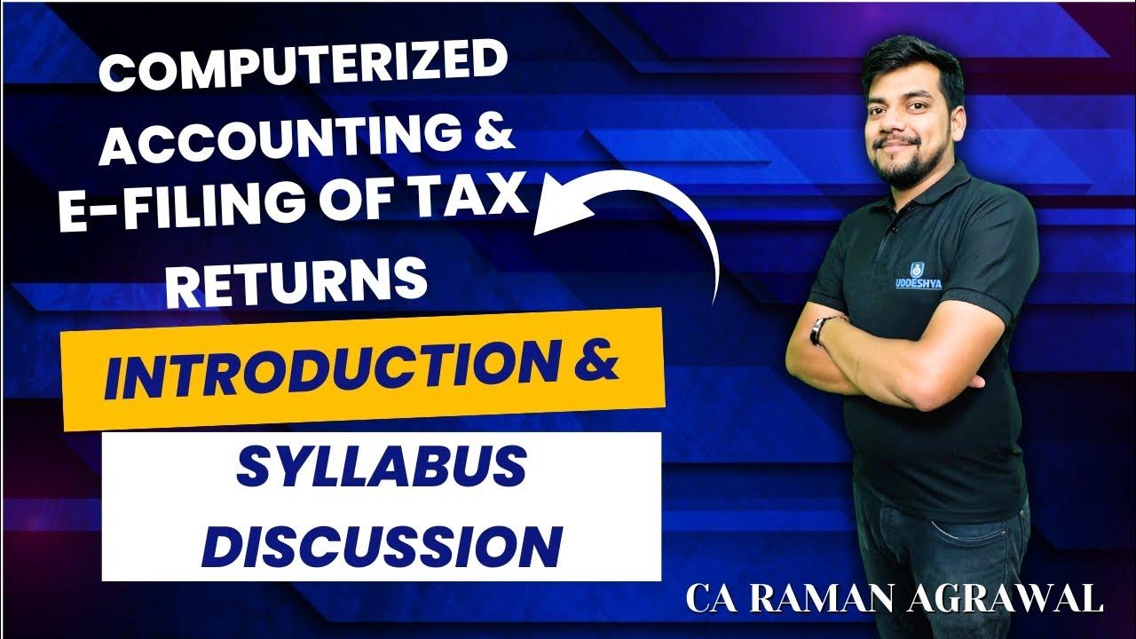 INTRODUCTION & SYLLABUS DISCUSSION - YouTube