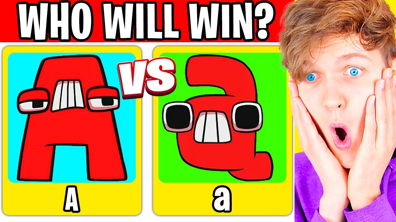 ALPHABET LORE vs BABY ALPHABET LORE!? (WHICH ALPHABET LORE LETTER IS ...