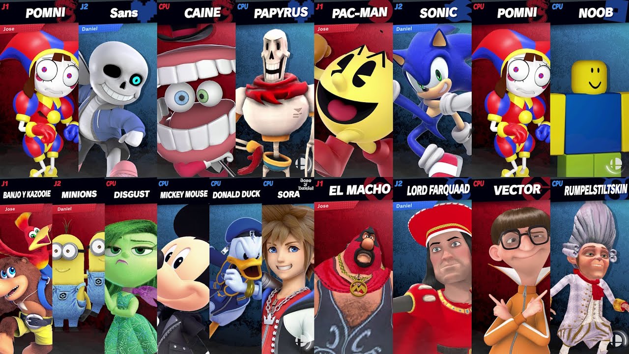 Pomni and Caine vs Sans and Papyrus | Super Epic Subscriber Orders in ...