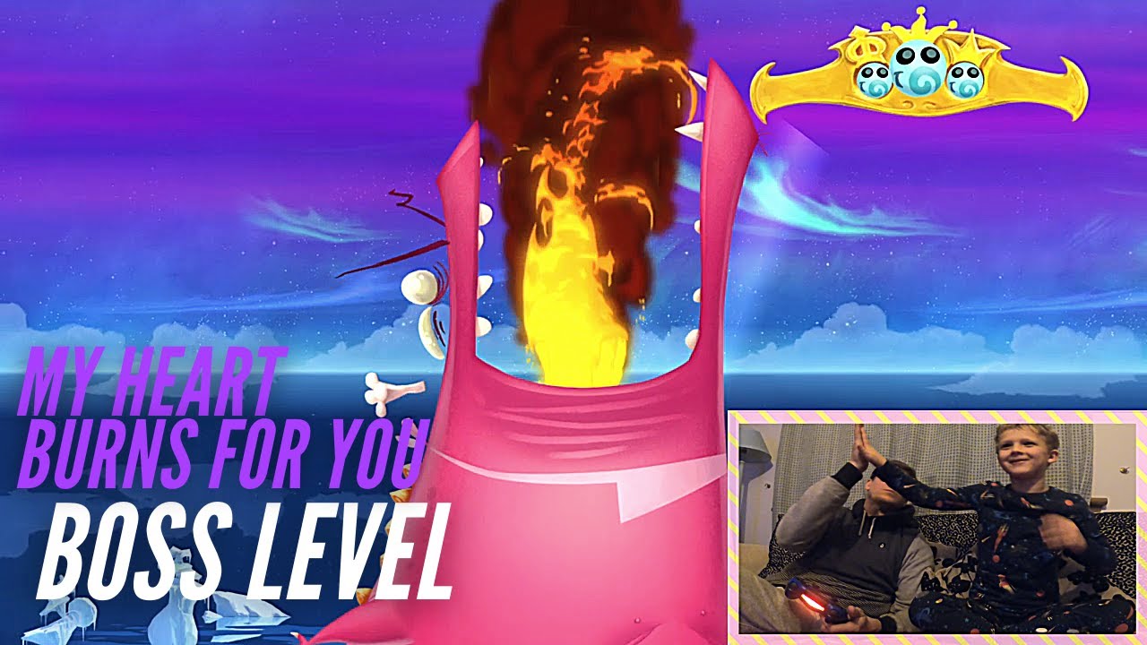 MY HEART BURNS FOR YOU rayman dragon boss RAYMAN ORIGINS in Rayman ...