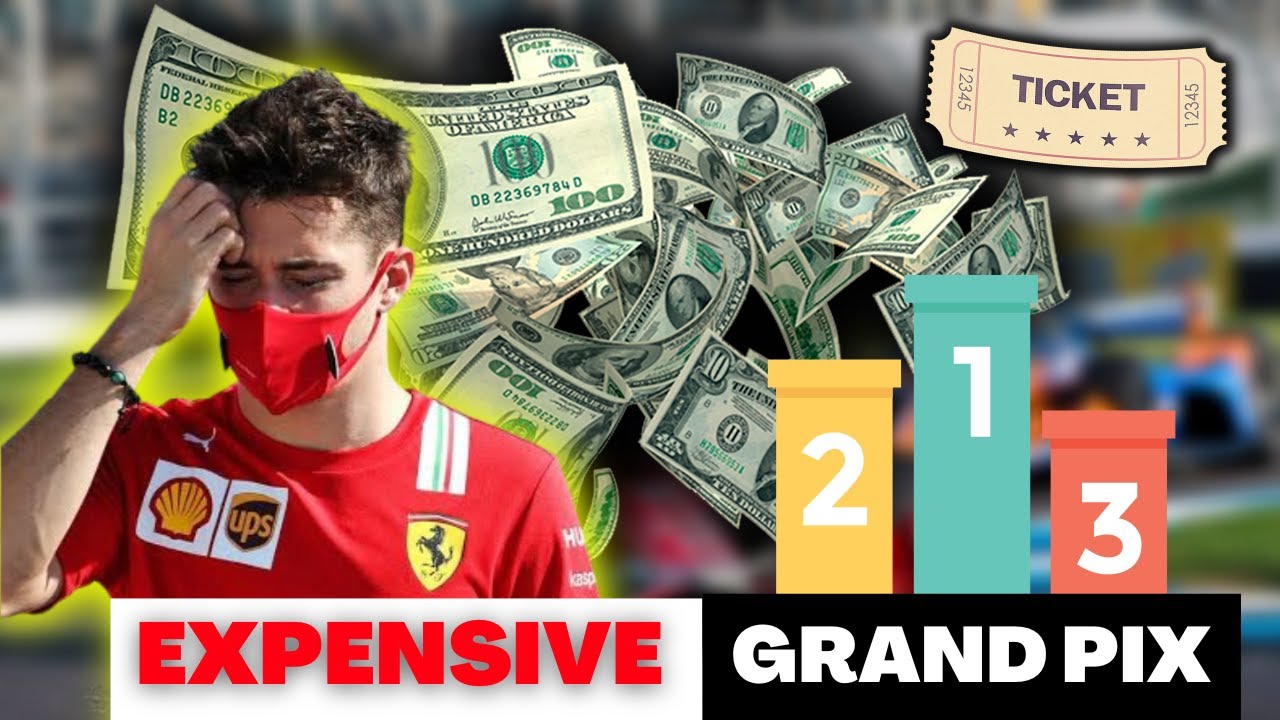 The most EXPENSIVE Tickets in Formula 1 of All TIMES! - YouTube