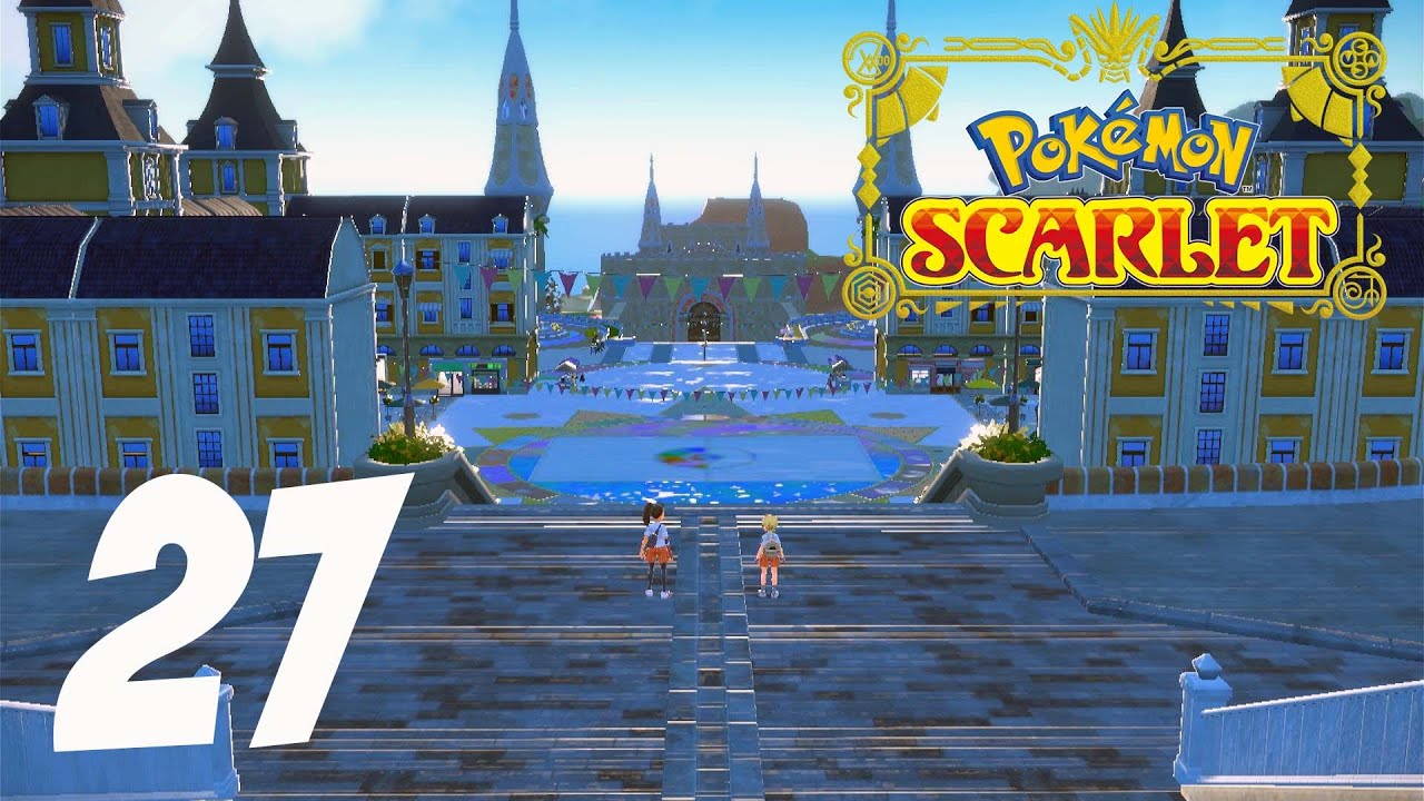 Let's Play Pokemon Scarlet | Gameplay | Walkthrough | Nintendo Switch ...