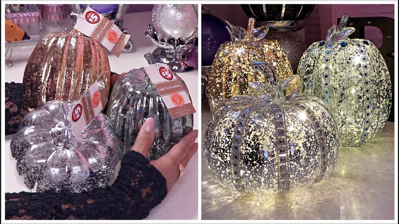 YOU WON'T BELIEVE WHAT YOU CAN DO WITH PUMPKINS FROM DOLLAR TREE - YouTube