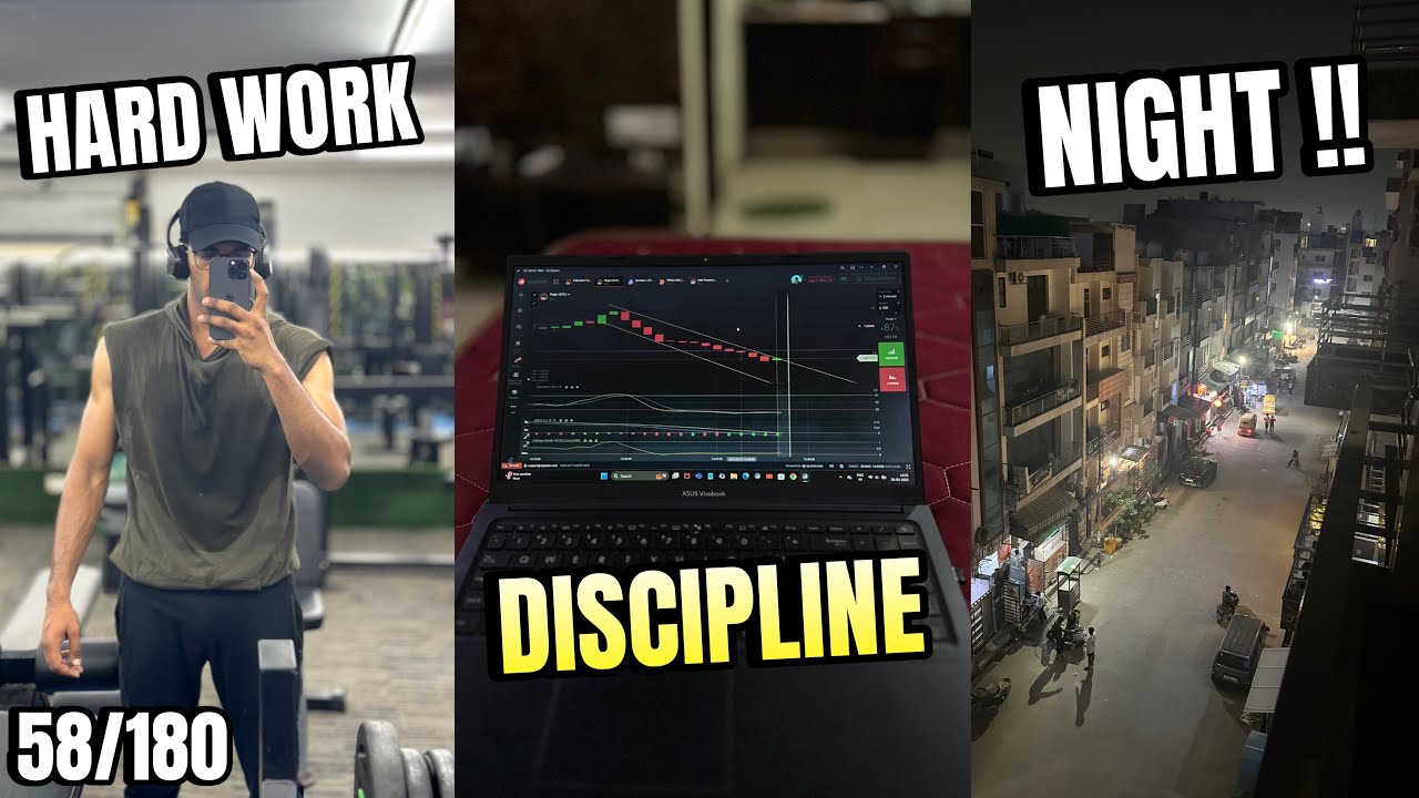 HEAVY WORKOUT, DELHI, AMITY, EXAM, DISCIPLINE, WORK, INVESTMENT !! Day ...
