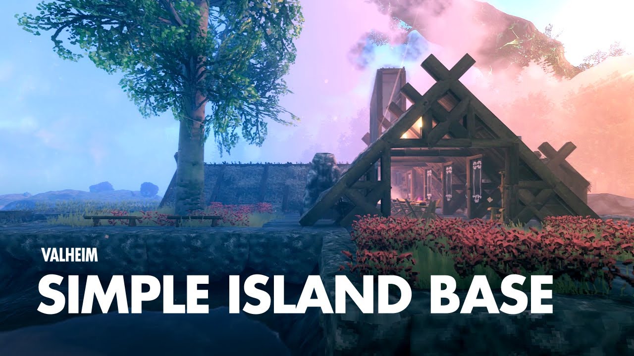 Simple Island Base | Valheim - YouTube