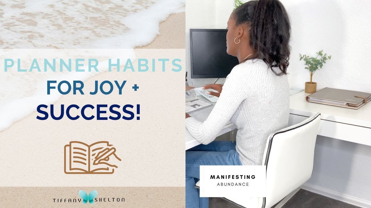 10 Daily Planner Habits to Manifest Goals - YouTube