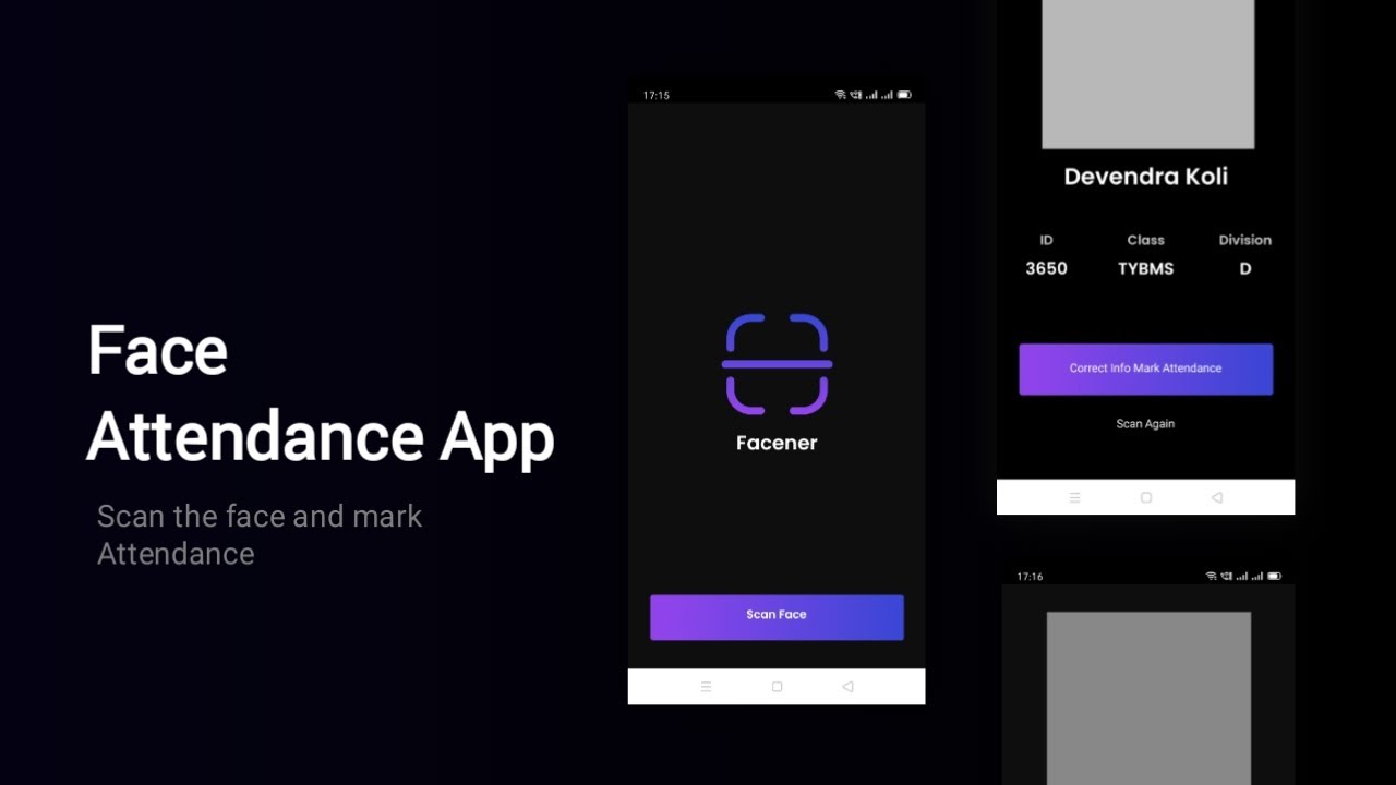 Face Attendance App In MIT App Inventor Promo kodular - YouTube