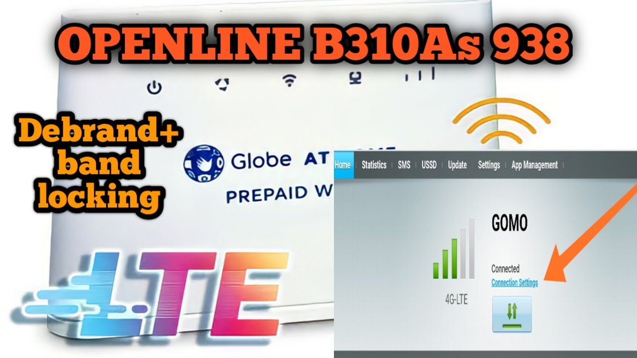 OPENLINE B310AS 938 + band locking (full tutorial) - YouTube