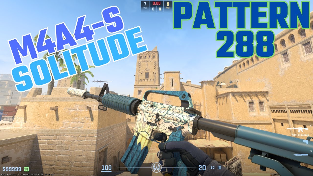 M4A1-S Solitude | Pattern 288 - YouTube