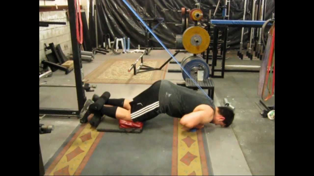 Kneeling Ab Work With Strength Bands from StrengthBand.com - YouTube
