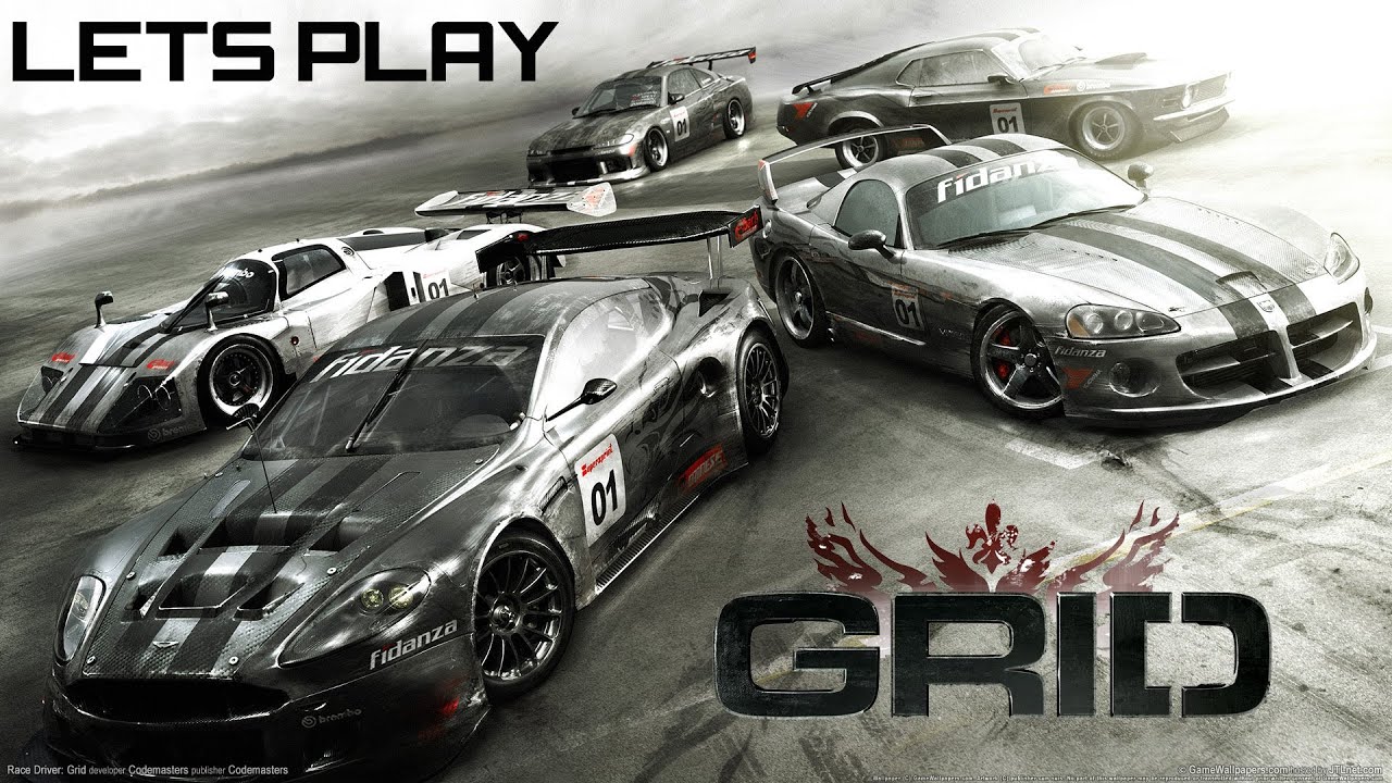 Lets Play Grid #1- Ford Mustang GT-R Concept First Touge Race - YouTube
