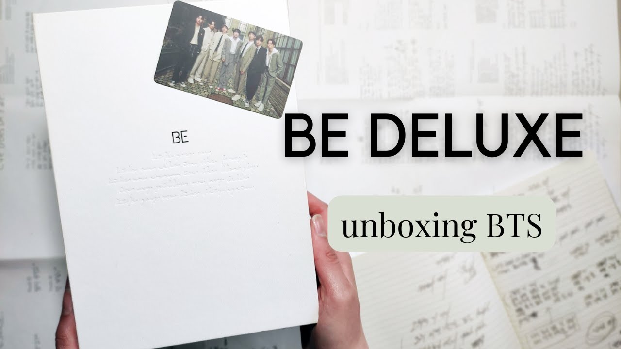 BE Deluxe | unboxing BTS - YouTube