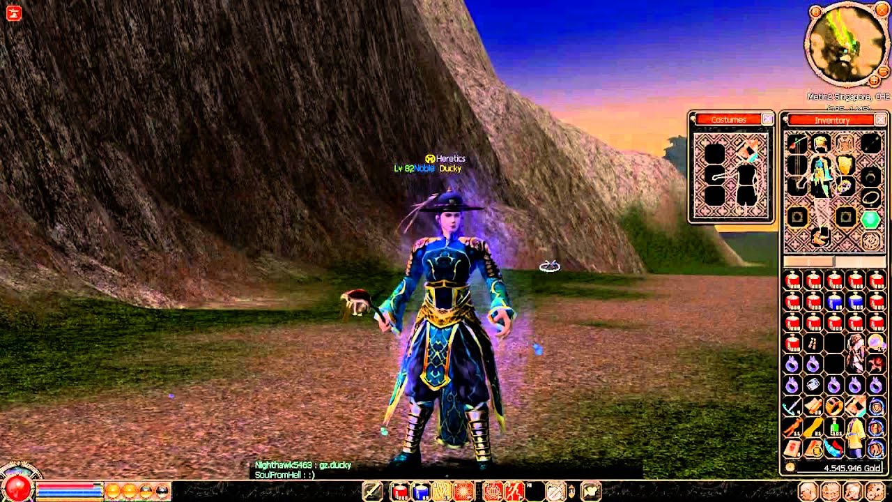Metin2 SG Mage Epic Armor - Aqua Tunic by Ducky - YouTube