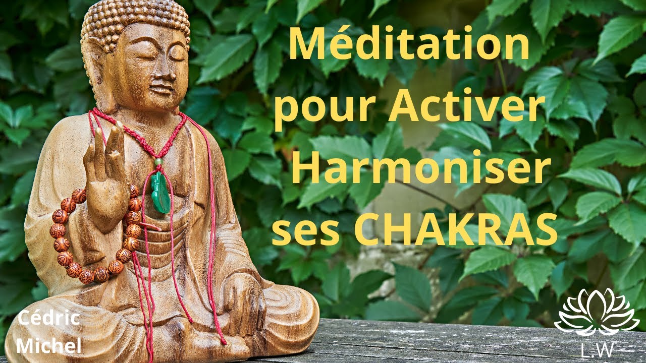 Méditation pour Activer et Harmoniser ses CHAKRAS enregistrement LIVE🎧🎙 ...