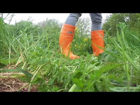 Cofra Thermo Boots stomp, trample and destroy flowers / plants