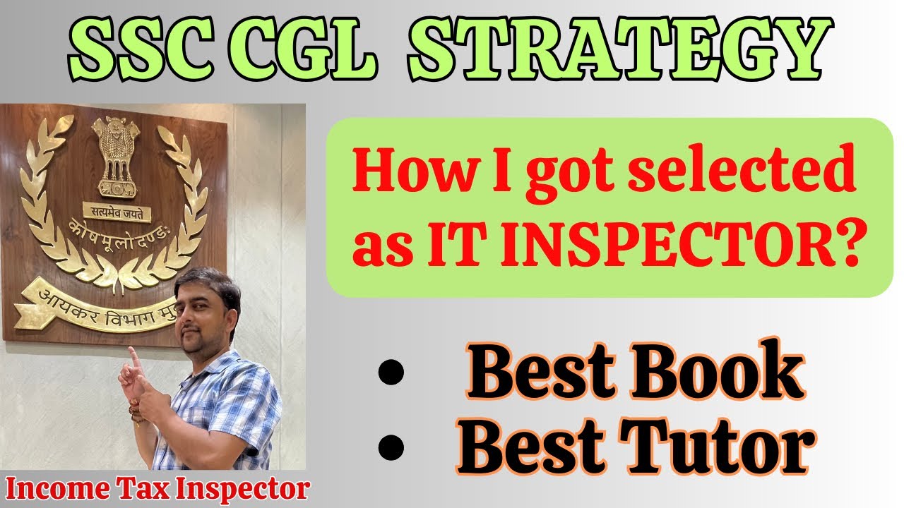 SSC CGL STRATEGY | Income Tax Inspector kaise bane | #ssc #ssccgl - YouTube