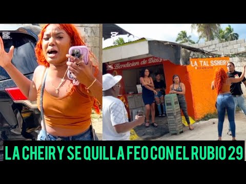 el rubio le hacer broma a cheyri  y se quilla feo ella y su esposo😁😁😄