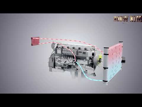 Avtomobil ichki tuzilmasini 3D animatsion video roligini