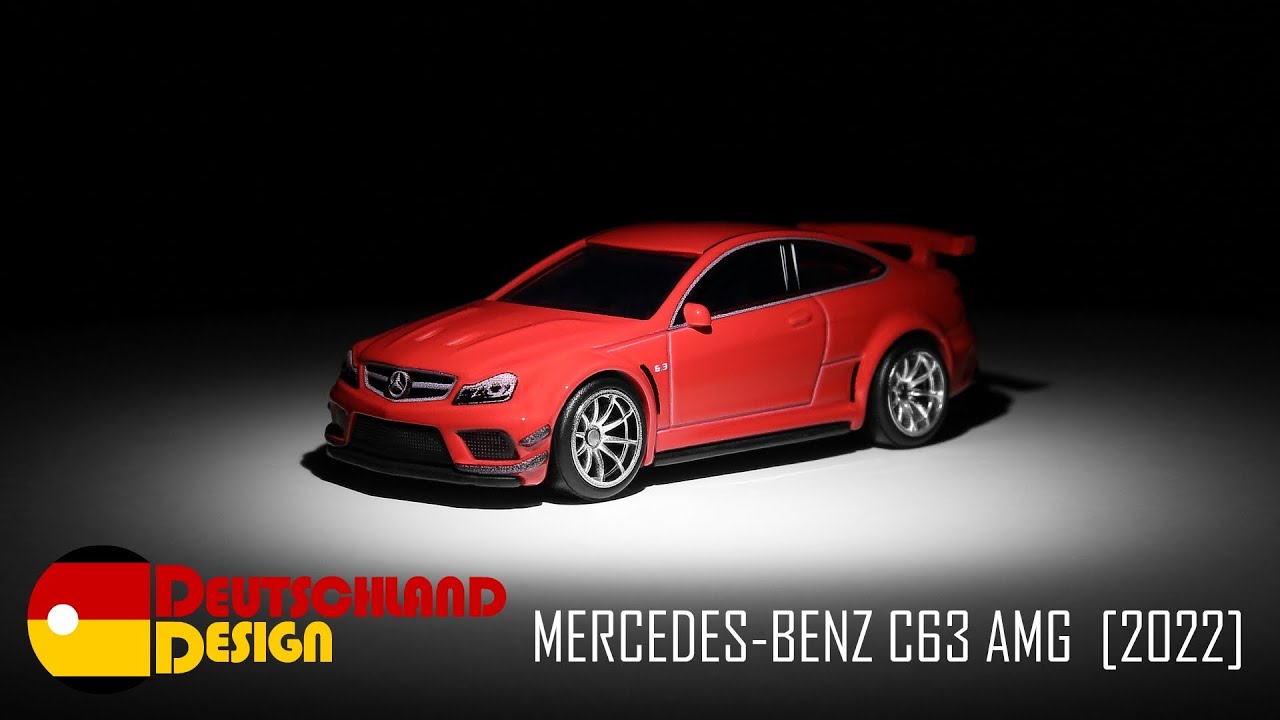 Hot Wheels '12 Mercedes-Benz C63 AMG Coupe Black Series Deutschland ...