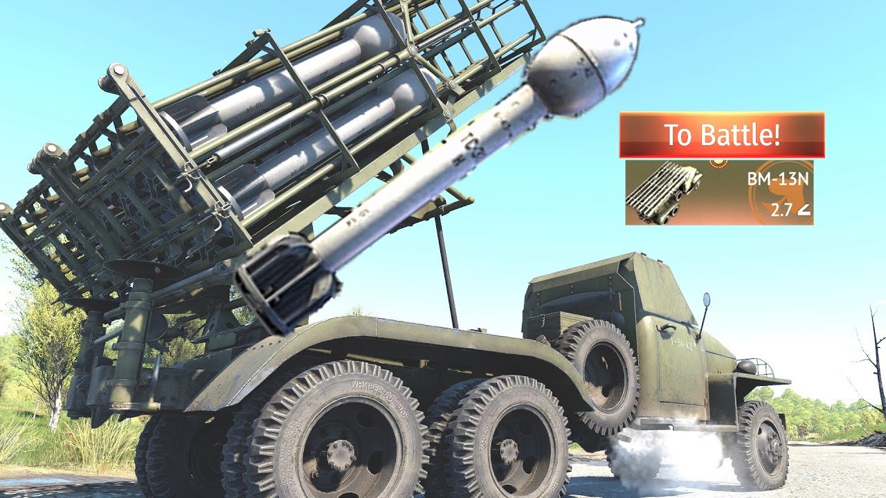 New Katyusha WITH MORTAR ROCKETS (Test Drive) - YouTube