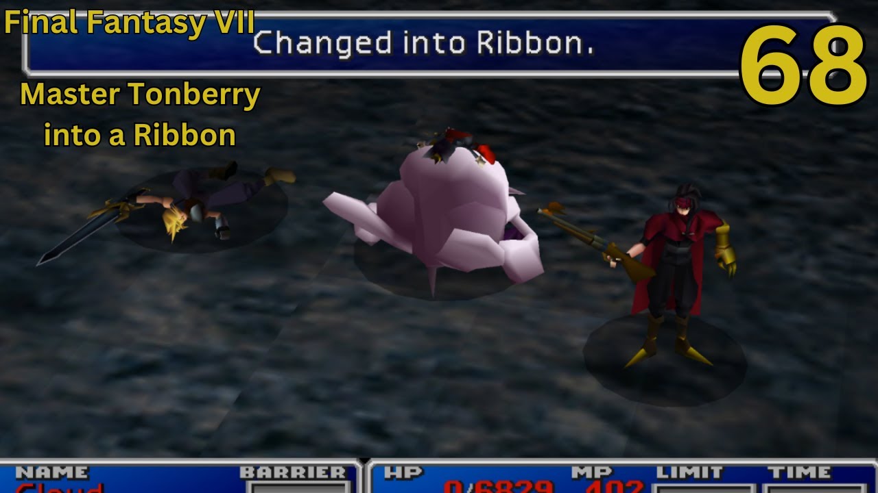 Final Fantasy VII - No Commentary - Party Splits Up - Master Tonberry ...