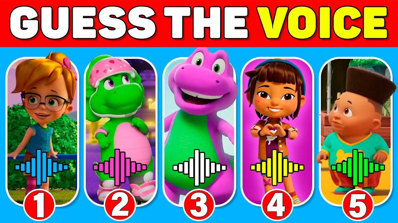 Guess the Barney's World Characters by Their Voice - Quiz for Fans ...
