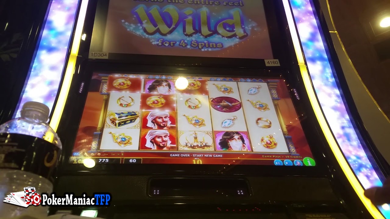 Absolutely NO LUCK on ALADDIN SLOT MACHINE - YouTube