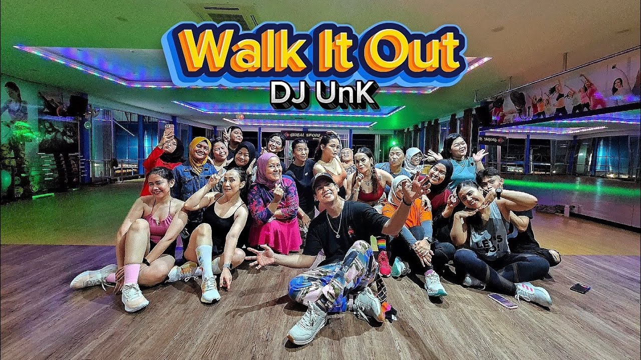 Walk It Out - DJ UnK | ZUMBA | FITNESS | WORKOUT | HIP HOP | - YouTube
