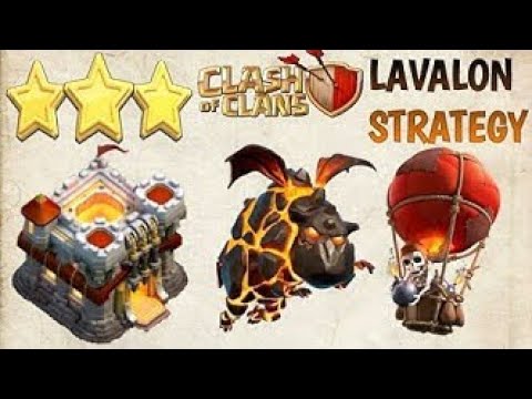 combo lavalon strategy#clashofclans - YouTube