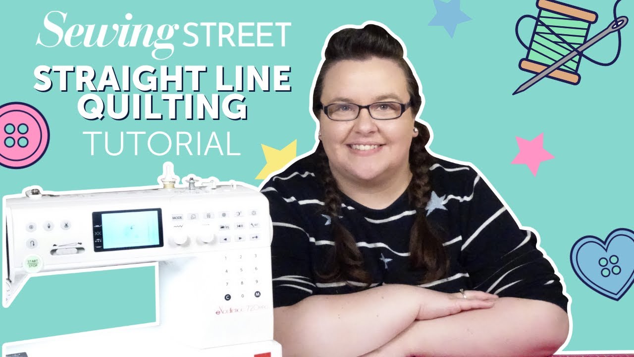Straight Line Quilting With Becky Alexander Frost - YouTube