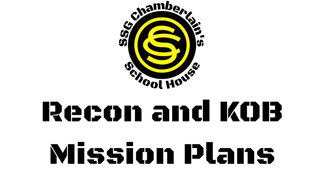Recon and Knock Out a Bunker (KOB) Missions - Officer Candidate School ...