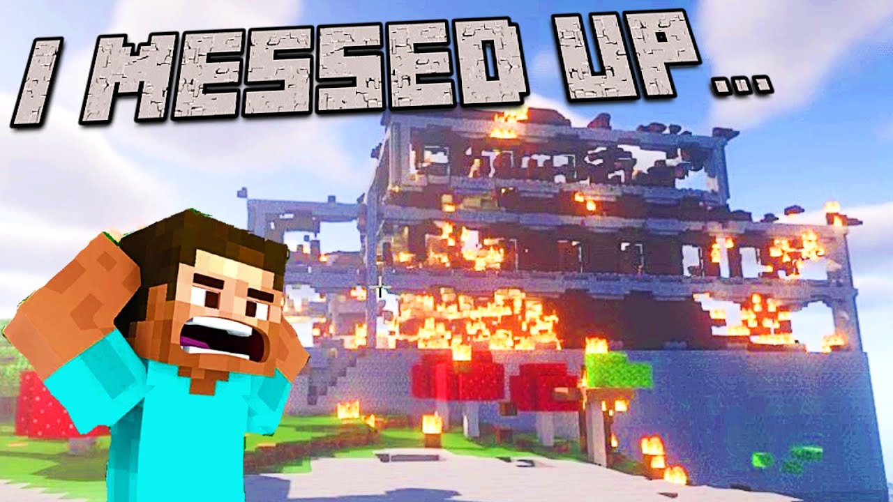 MY MINECRAFT SERVER WAS GRIEFED - YouTube