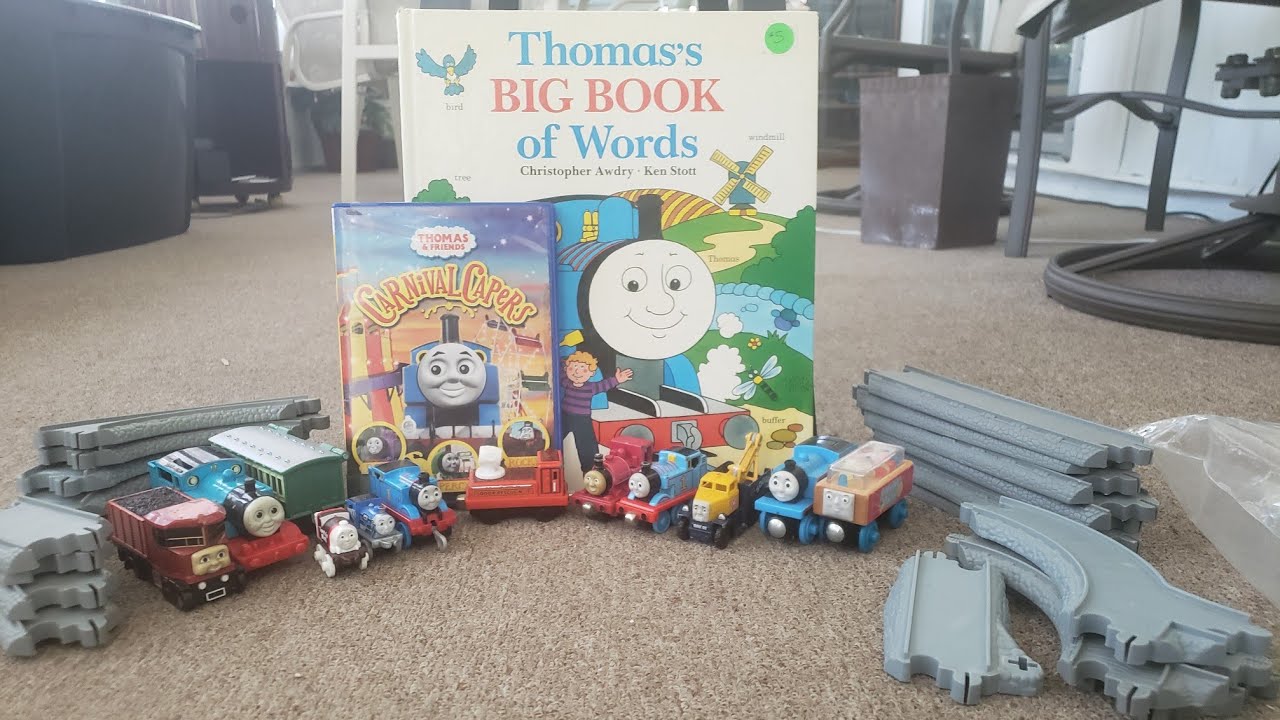 Thomas and Friends Red Barn Thrfit Store Finds - YouTube