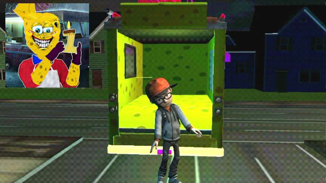 Hello Ice Scream Neighbor (Sponge) Android Walkthrough - YouTube