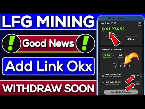 LFG New Mining App 2024 | LFG Add Link Okx | LFG New Features Add | LFG ...