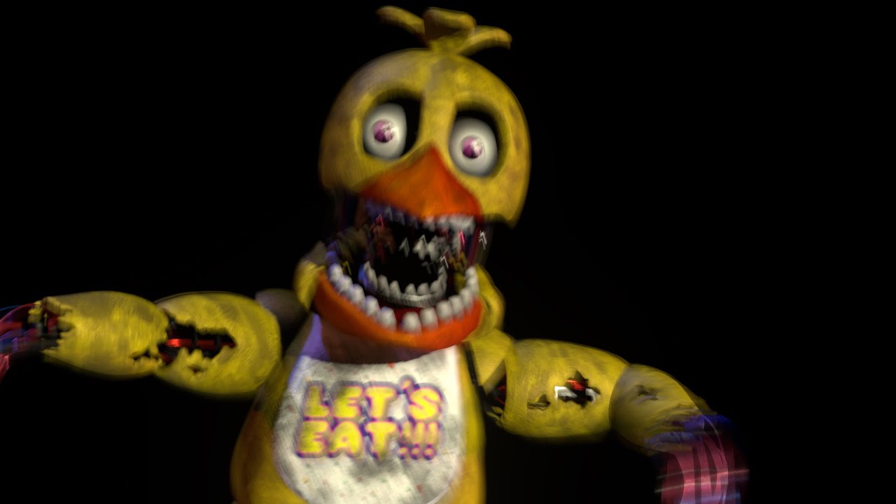 Withered Chica Jumpscare Remake [BLENDER/FNAF] - YouTube
