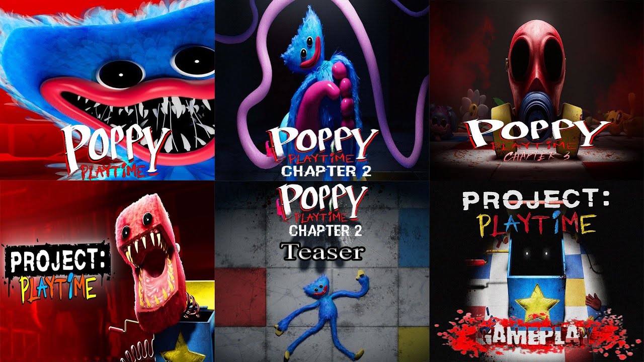 All Poppy Playtime Official Trailers, Teaser and Gameplay l Poppy ...