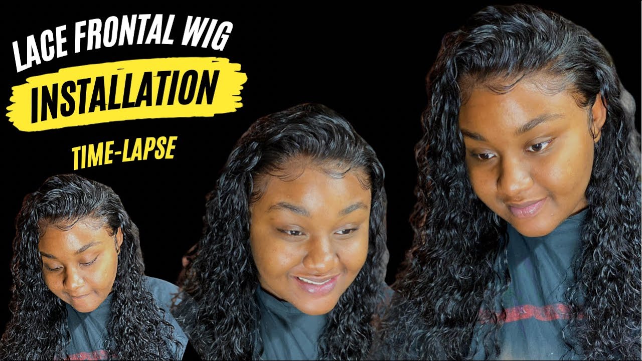 Lace Frontal Install 26inch Deep Wave from @HotHeadsHairCollection ...