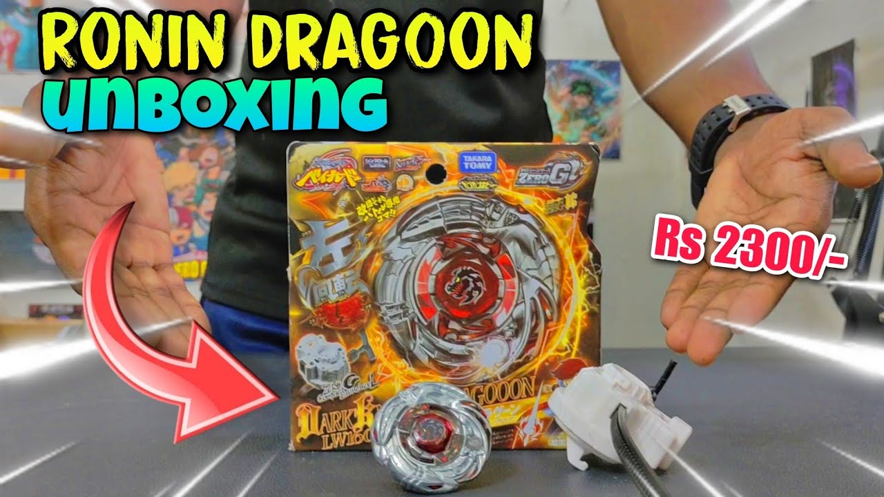 Rs 2300 worth of Ronin Dragoon beyblade unboxing | pocket toon - YouTube