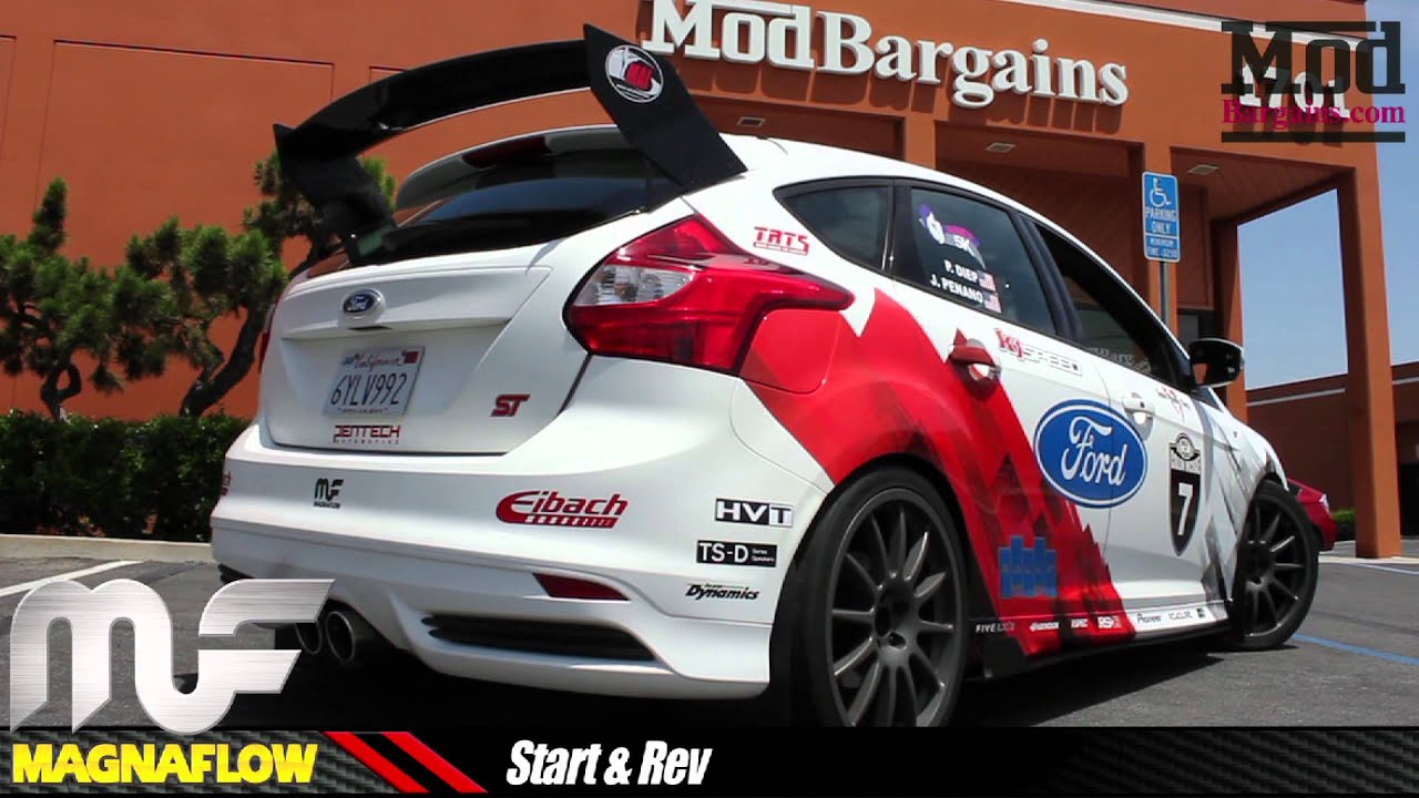 Rally Innovations Ford Focus ST Visits ModAuto + Magnaflow Catback ...
