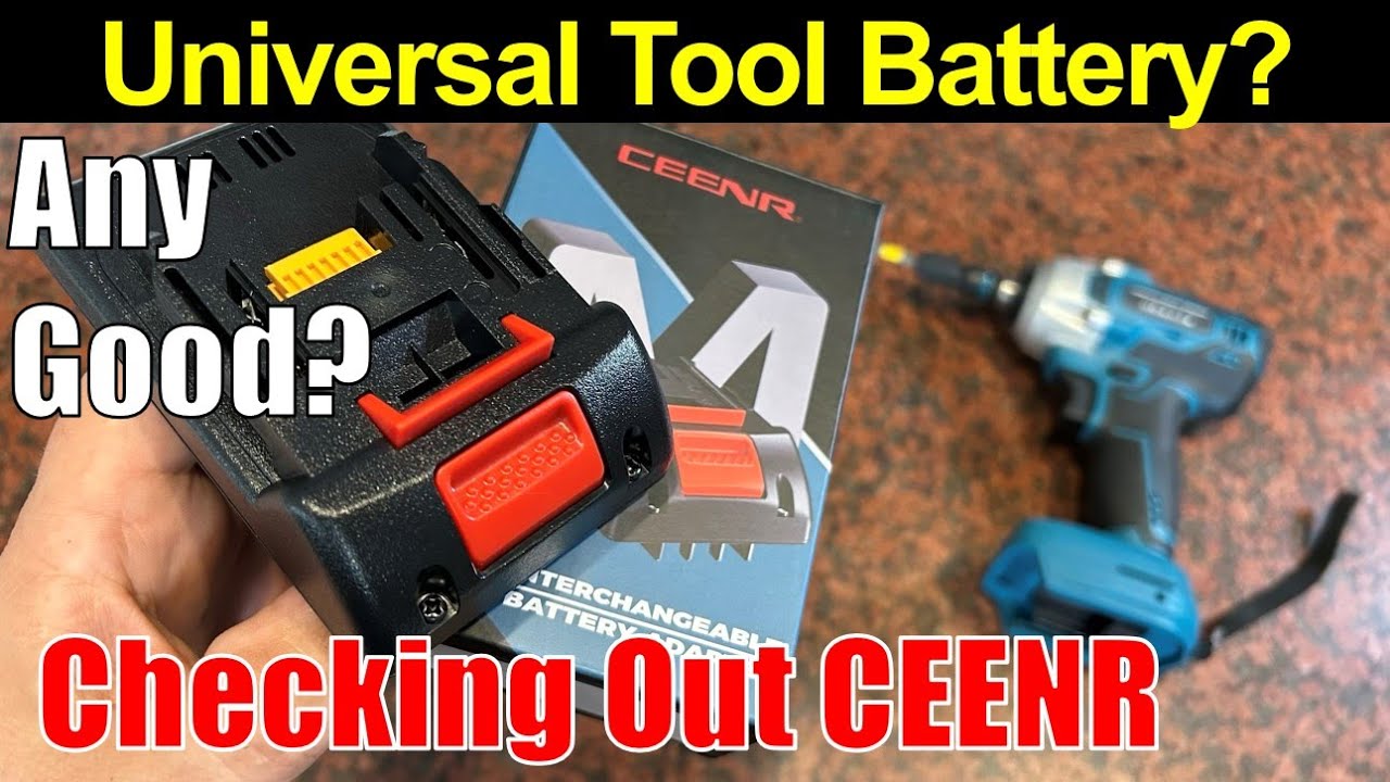 Any Good? Universal Tool Battery System by CEENR - YouTube