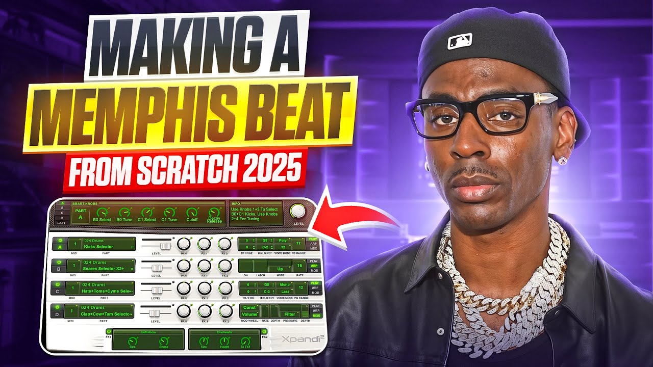 How to make Memphis beats from scratch 2025 - YouTube