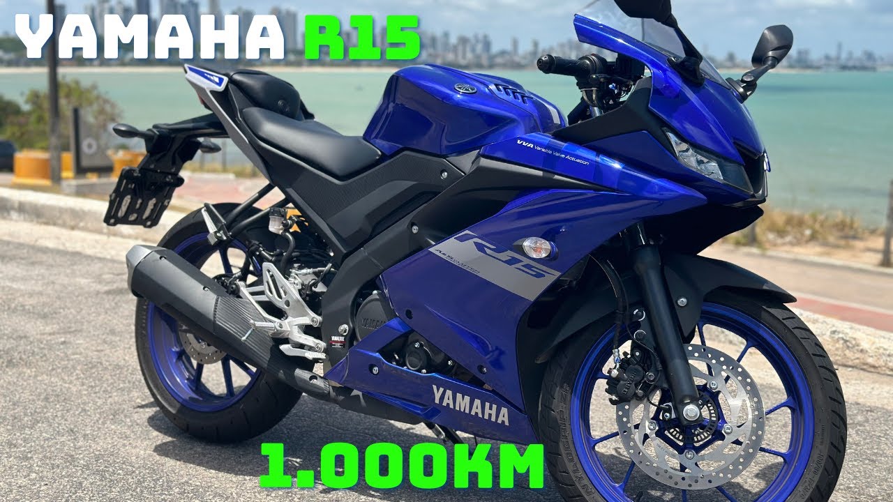 R15 - Primeira acelerada após a revisão dos 1.000km #r15 #r15v3 - YouTube