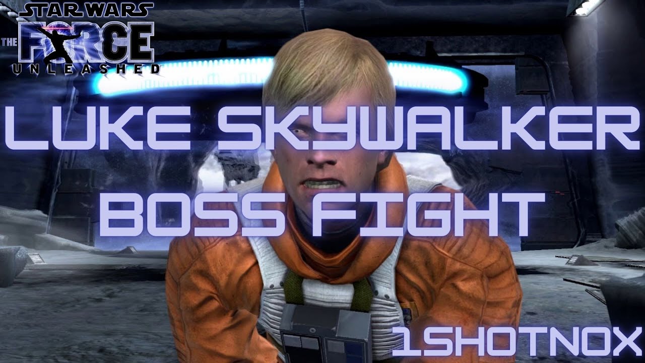 Luke Skywalker Boss Fight | Star Wars: The Force Unleashed - YouTube