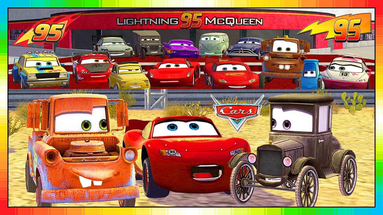 CARS 3 2 1 - ENGLISH - MINI FILM --- 5 of 6 --- Lightning McQueen ...