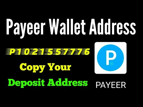 How to get wallet address from payeer / payeer account wallet address ...