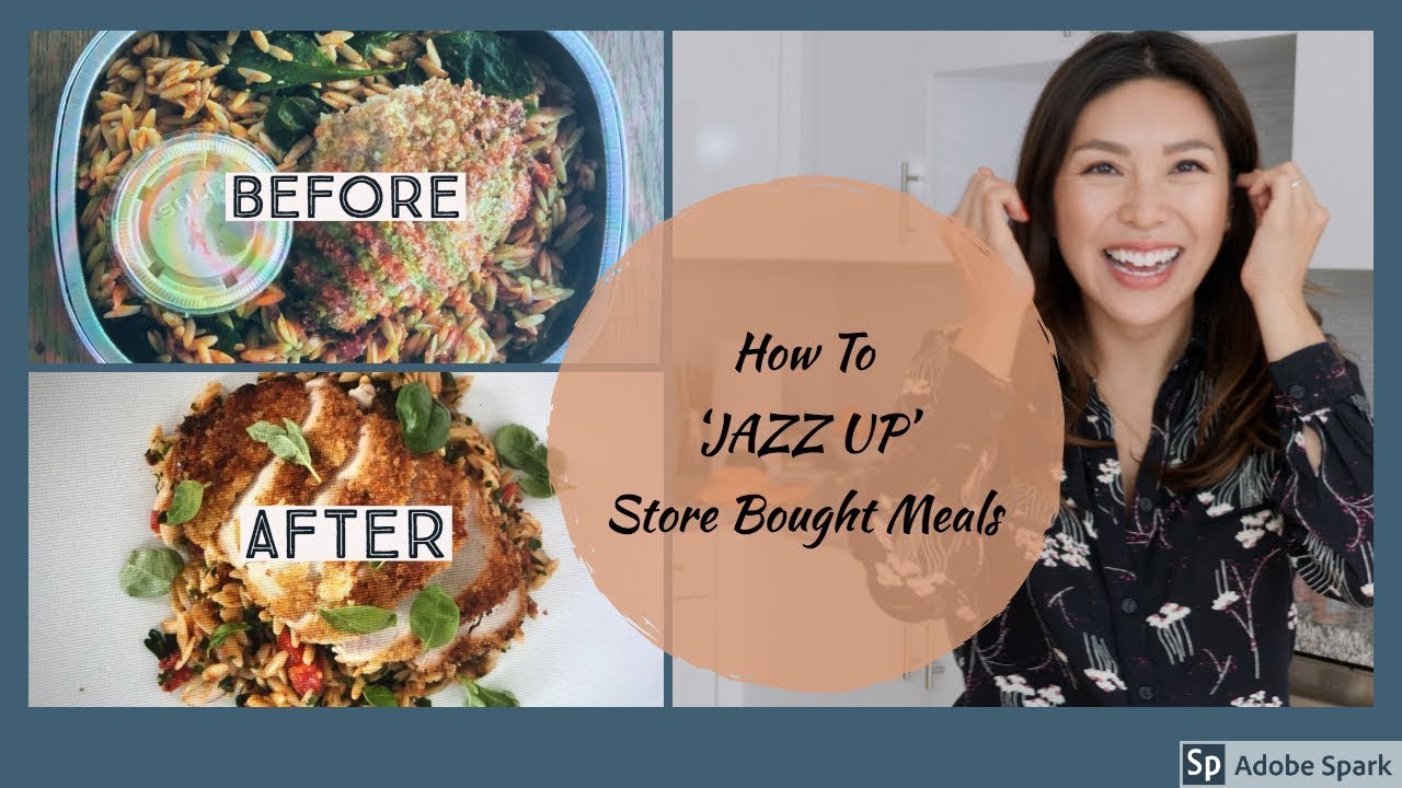 How to 'JAZZ UP' Store Bought Meals / Debbie Wong's Wok and Gong - YouTube