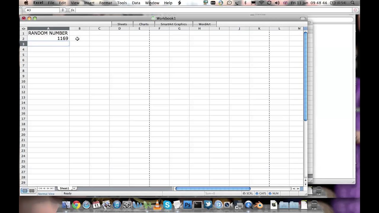 RANDBETWEEN: One Minute Excel Tutorial - YouTube