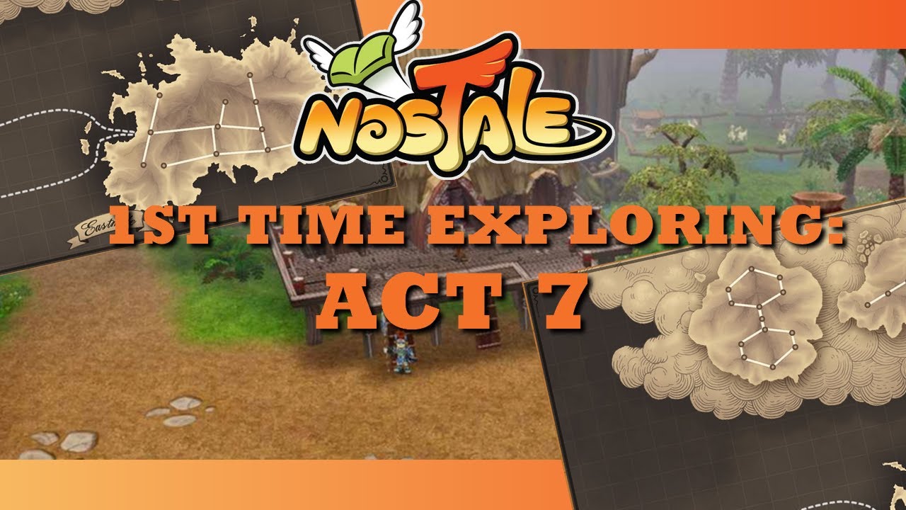 Nostale - First Time Exploring Act 7 - YouTube
