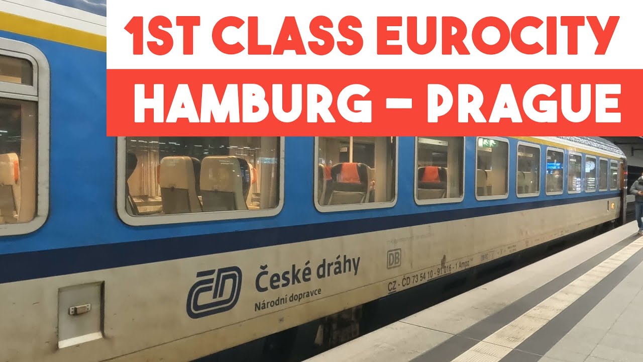 Train EuroCity: Prague (Czech Republic) to Hamburg (Germany) - YouTube